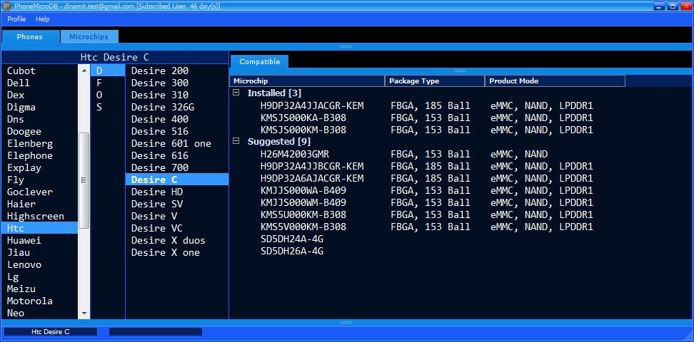 Programs - PhoneMicroDB